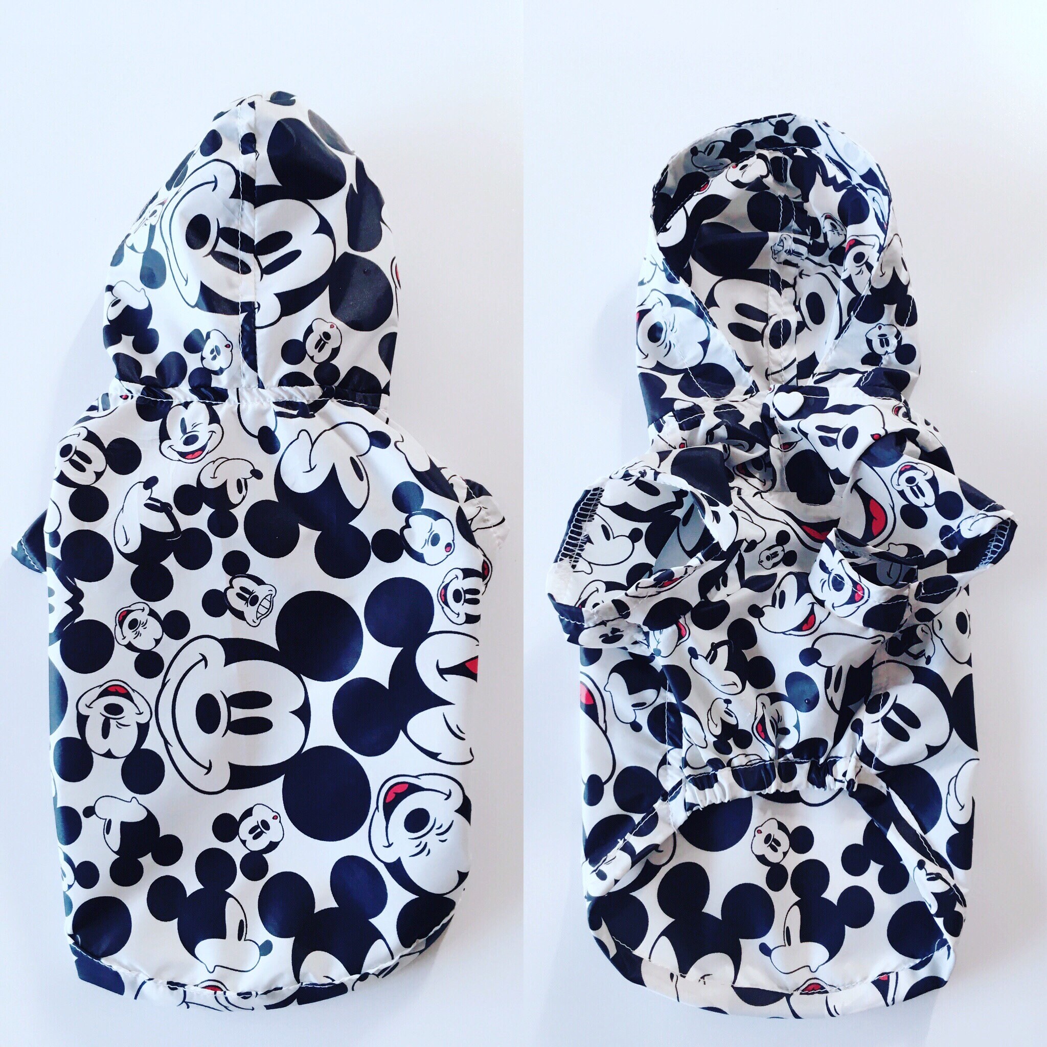 Pull over rain coat Mickey mouse XSS | Etsy