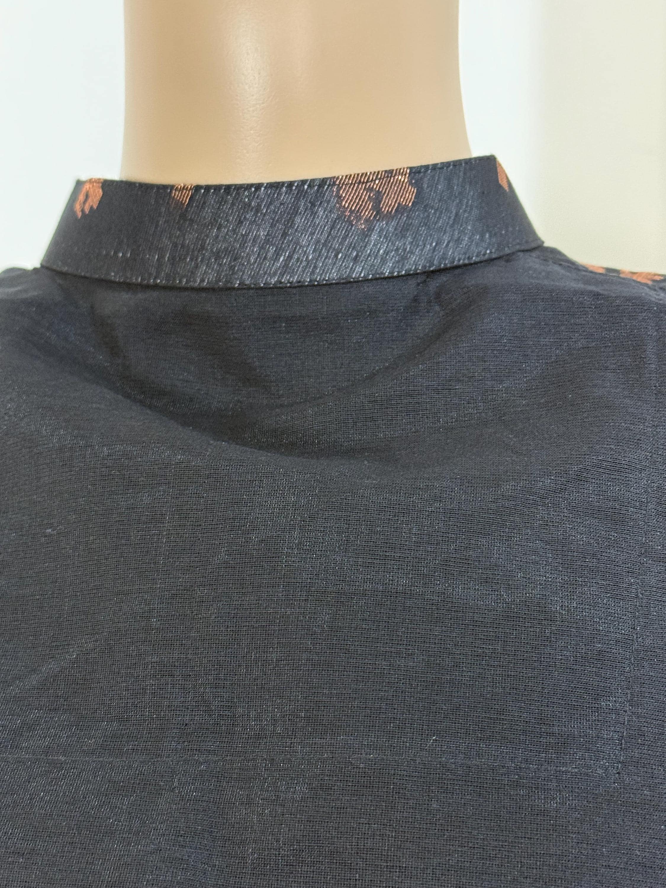 Handwoven Black Tangail Jamdani Slab Cotton Punjabi: . (size 48”50") - Etsy
