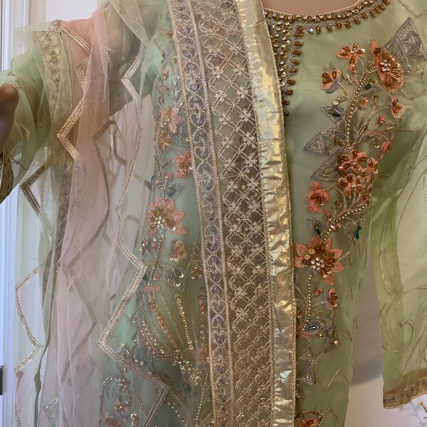 Pakistani Pearl Suit - Etsy