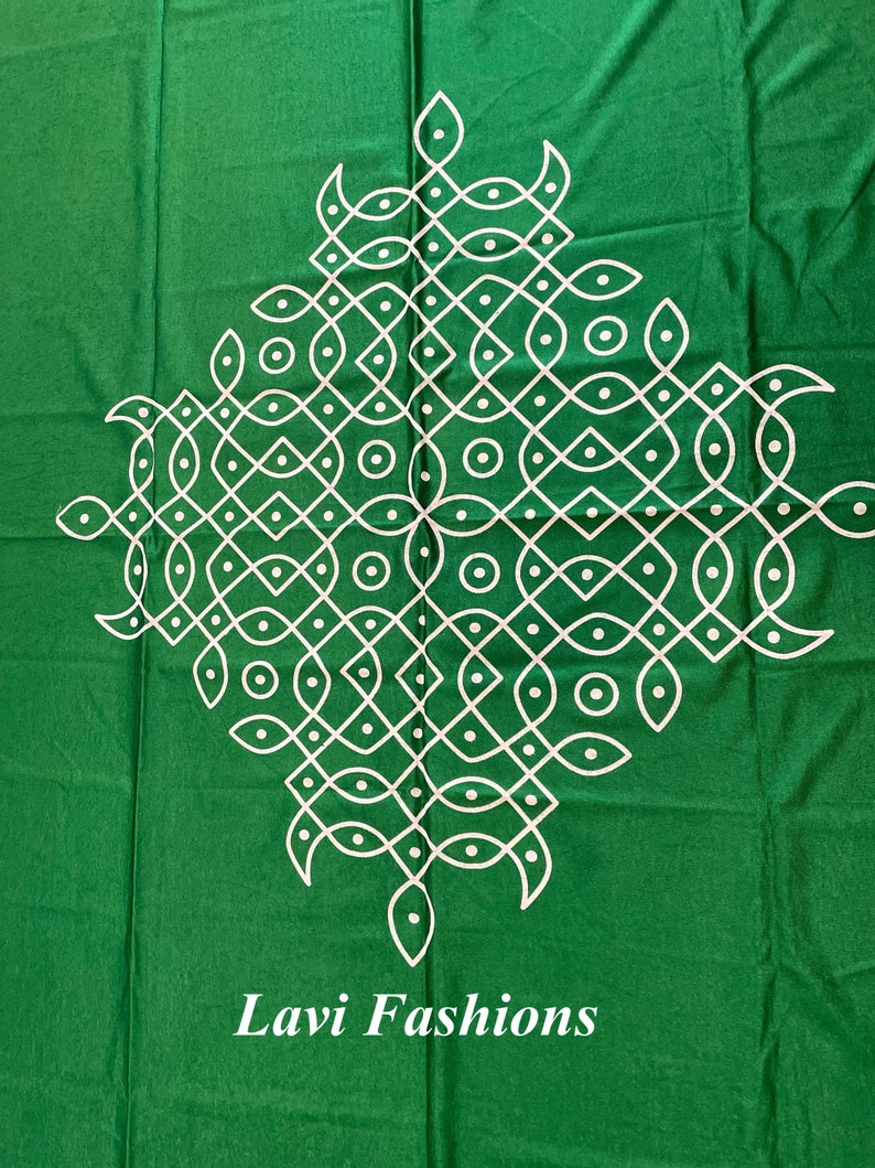 Crushed Satin 3D Printed Fabric Kollam Backdrop Cloth/ Back Drop for ...