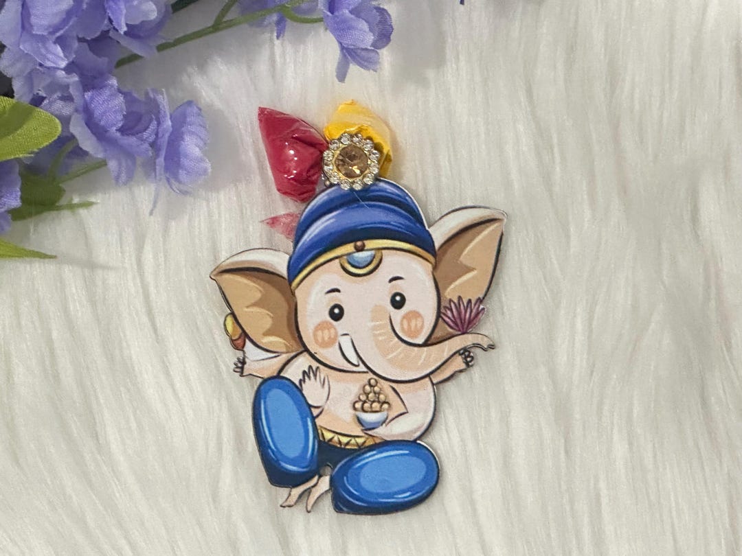 Bal Ganesha Haldi Kumkum Packets – Pack of 25, Indian Return Gifts ...