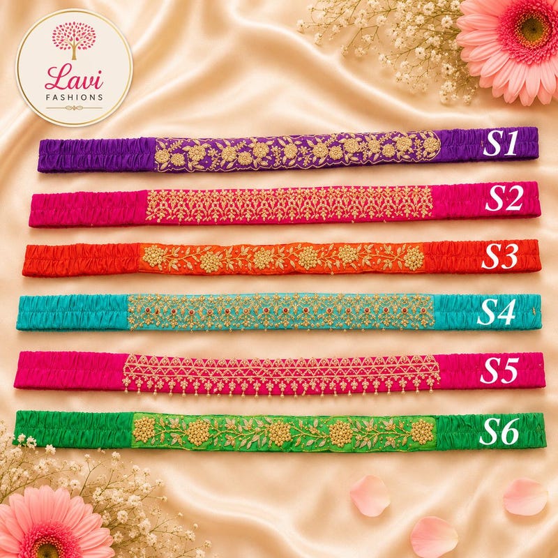 Saree Belts Maggam Work - Etsy