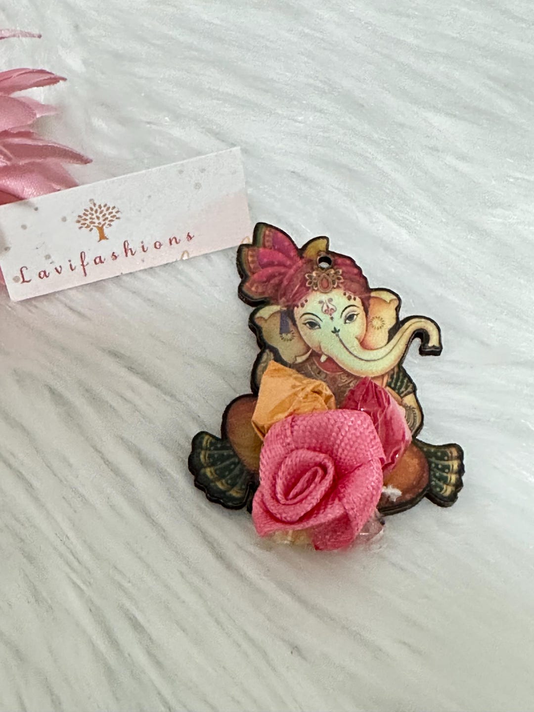 Ganesha Haldi Kumkum Packet – Pack of 10| Pasupu Kumkum | Thamboolam ...