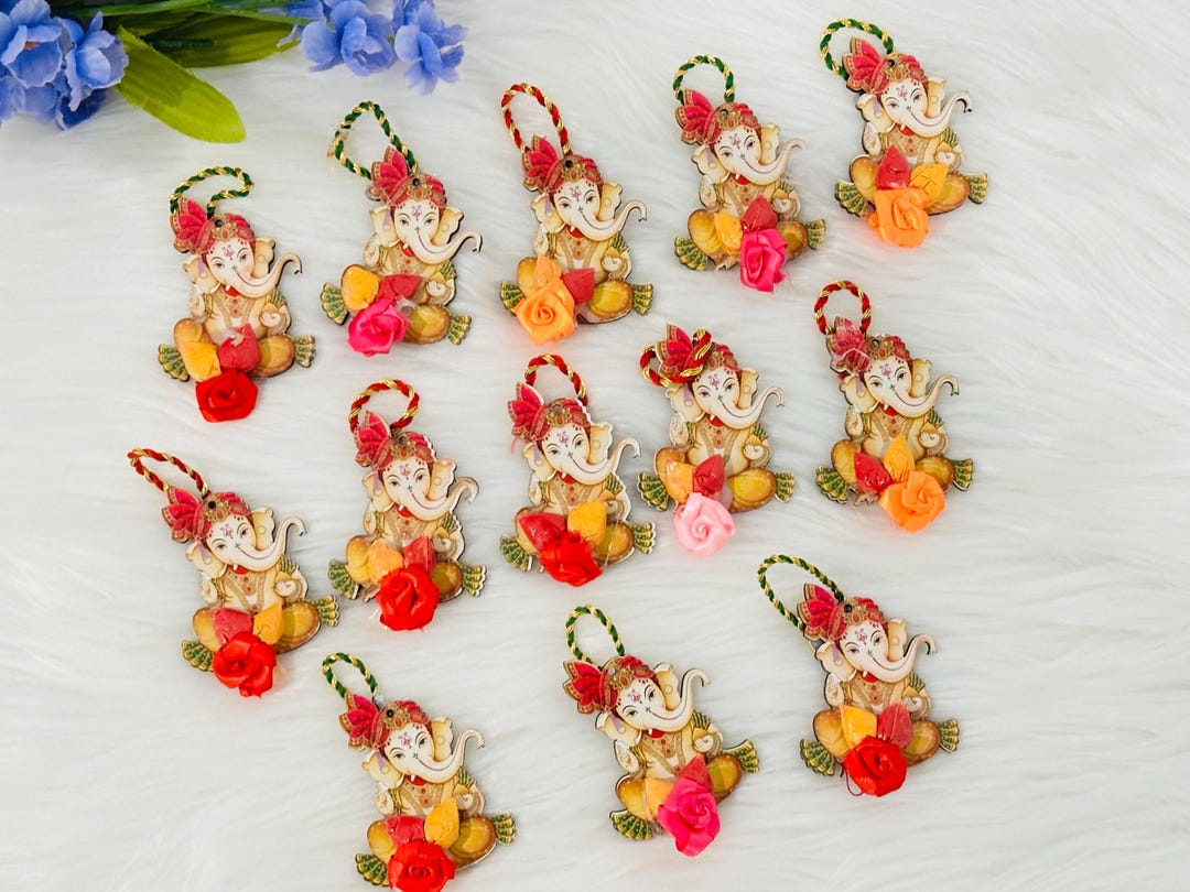 Ganesha Haldi Kumkum Packets/ Haldi/ Festive/ Thamboolam/ Return Gifts ...