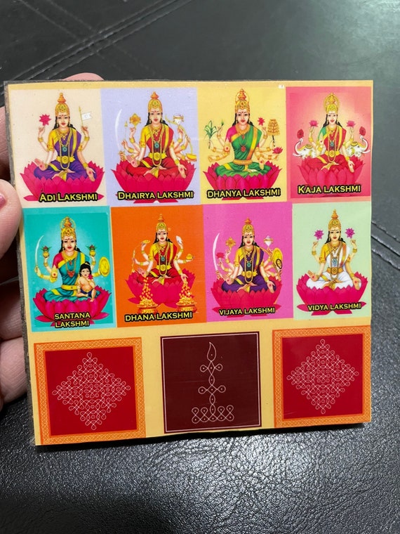 1 Ethnic Astalakshmi Kolam Manai/ Wall Decor/ Wall Hangings/ - Etsy