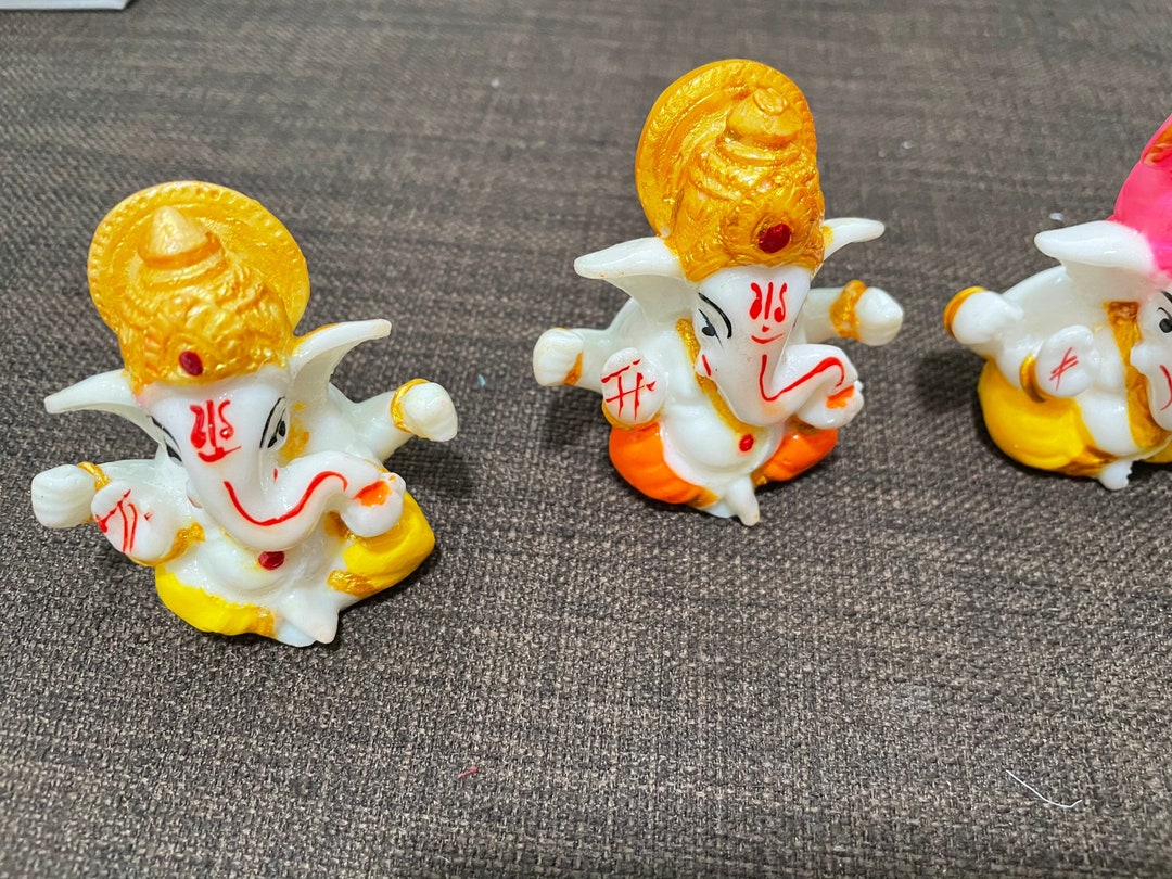 Small Size Ganesh Idols/ Festive/ Decor/ Wedding/ Thamboolam/ Return ...