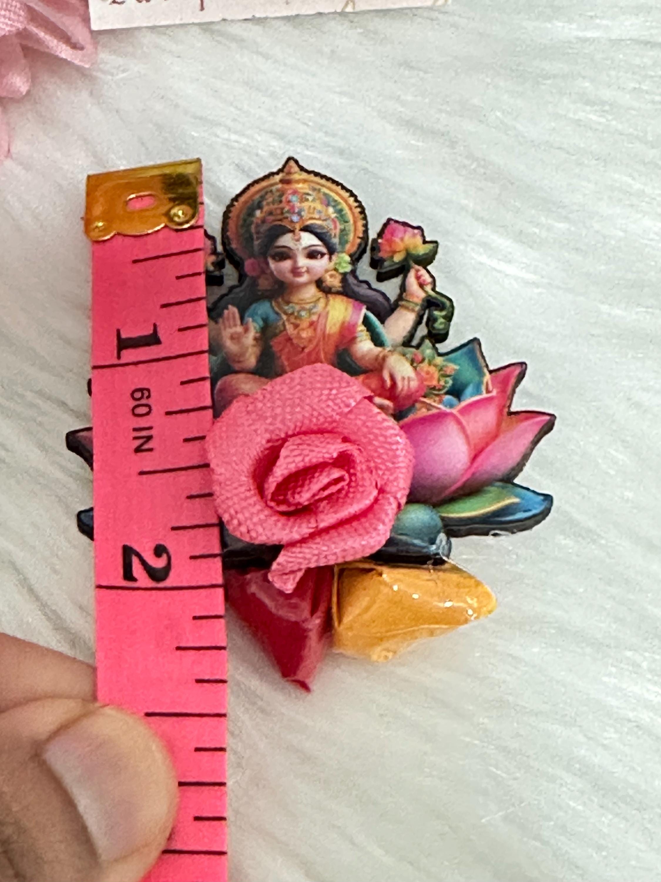 Goddess Lakshmi Haldi Kumkum Packet Pack of 25 | Pasupu Kumkum Holder ...