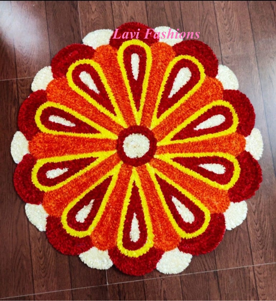 Ethnic Rangoli Mat 2feet/ Pooja Mat/ Decor Mat/ Festive/ Diwali ...
