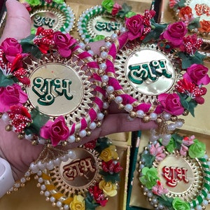 Indian Diwali Gift Box With Shubh Labh Hanging | Return Gifts | Wedding ...