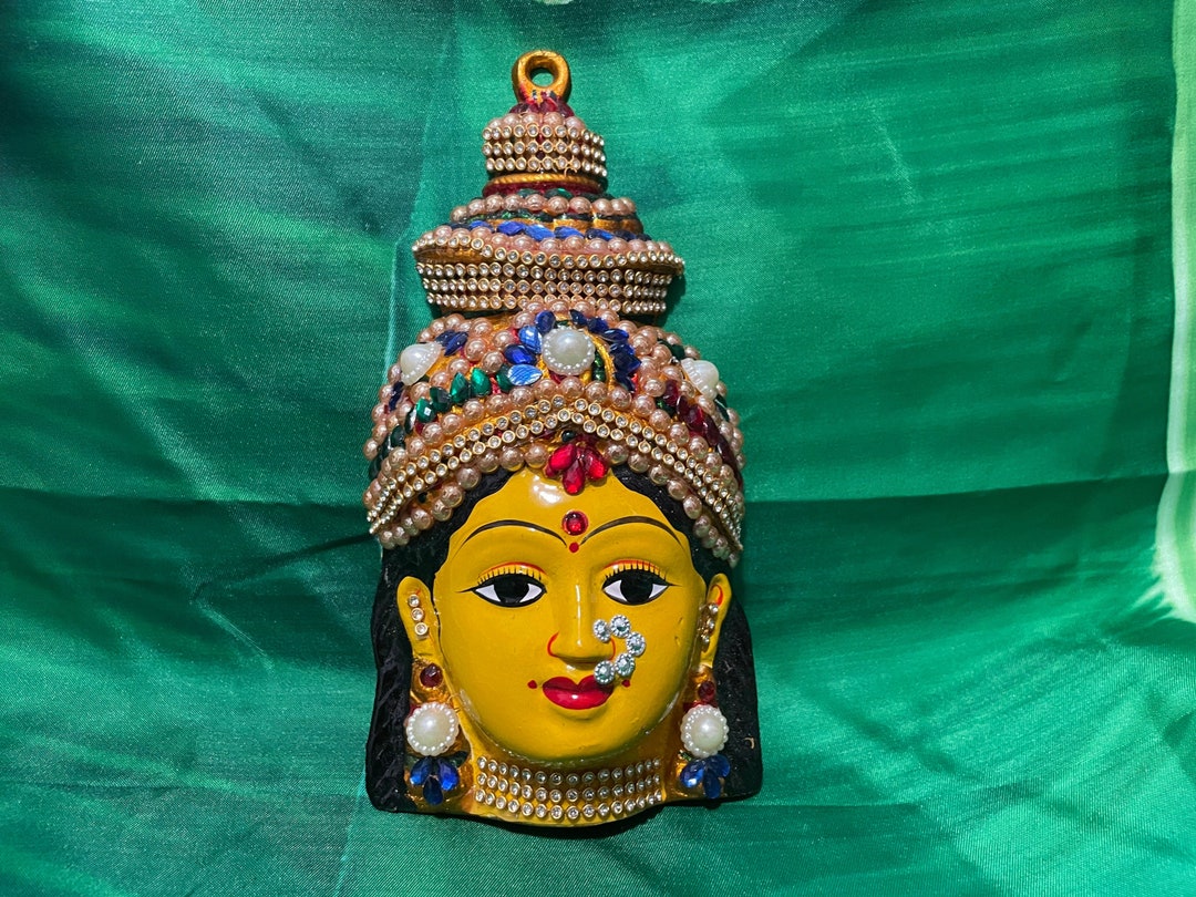 Indian Lakshmi 8 Face/ Gowri Face/ Devi Pooja/ Goddess Face/ - Etsy