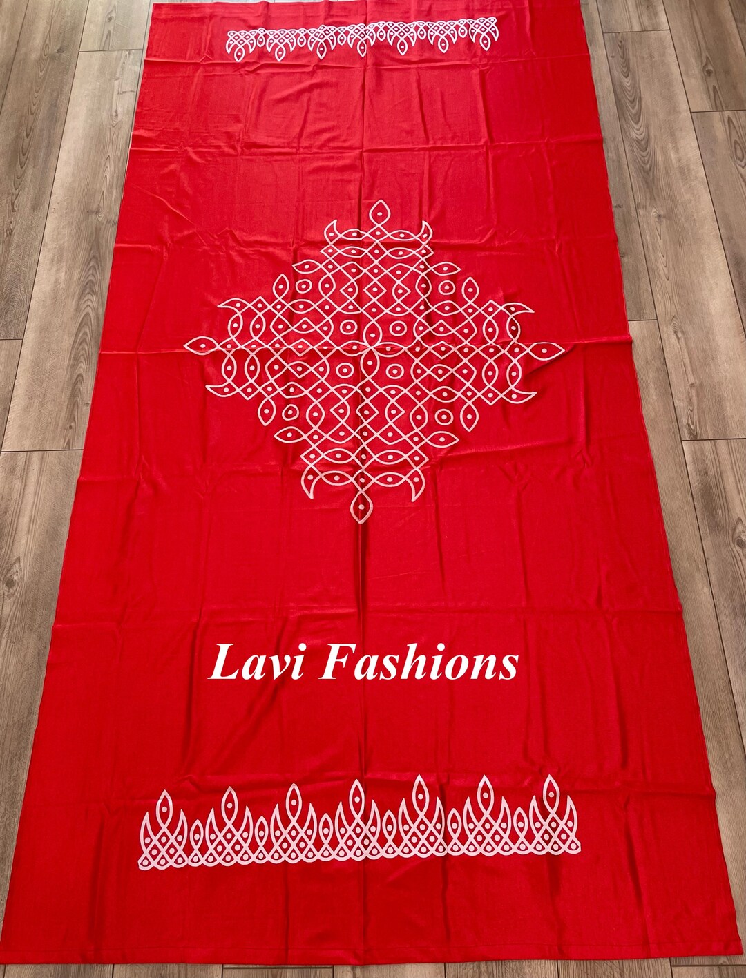 PREORDER: Crushed Satin 3D Printed Fabric Kollam Backdrop Cloth/ Back ...
