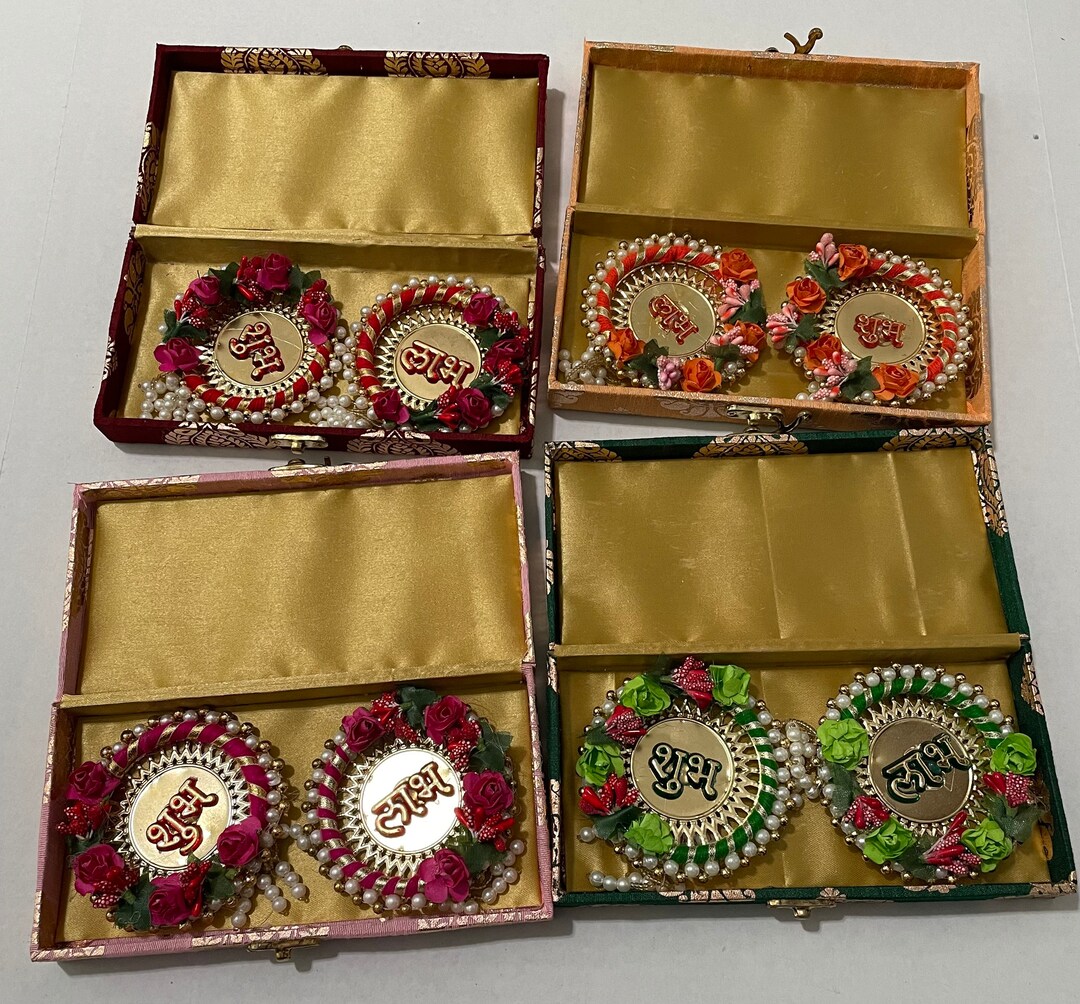 Indian Diwali Gift Box With Shubh Labh Hanging | Return Gifts | Wedding ...