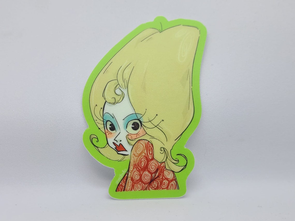 Mars Attacks Woman Sticker - Etsy