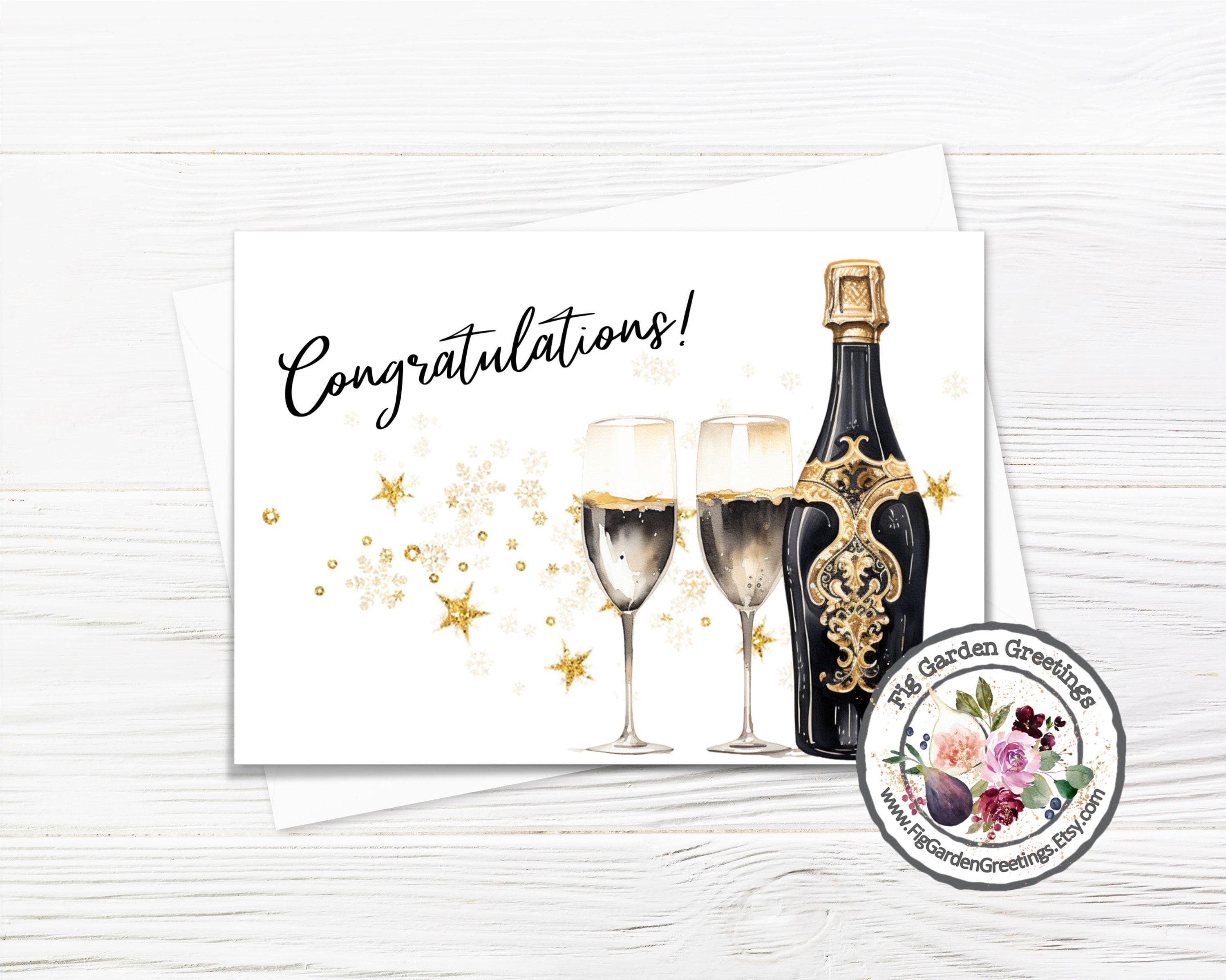 Congrats Card DIGITAL Card Printable Congratulations Card Congrats ...