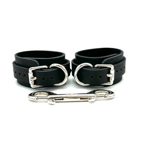 Handmade Handcuffs, ARYA, Bondage Leather Cuffs for Submissive, Premium ...