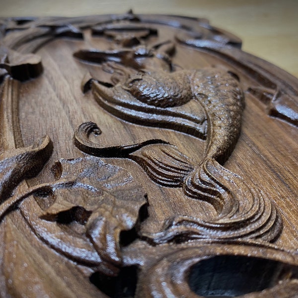 Wood Mermaid - Etsy