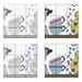 Cozy Kitchen Counted Cross Stitch Pattern, Kitchen Shelves, Cooking ...