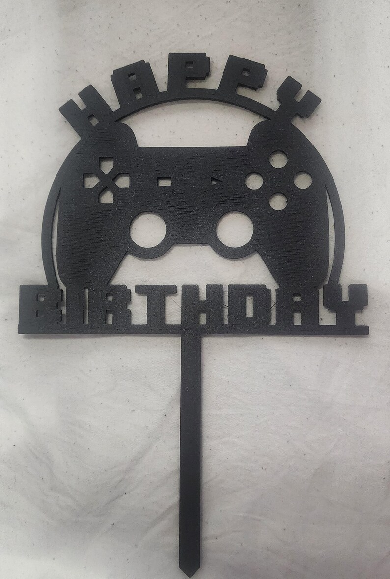 Gamer Cake Topper - Etsy