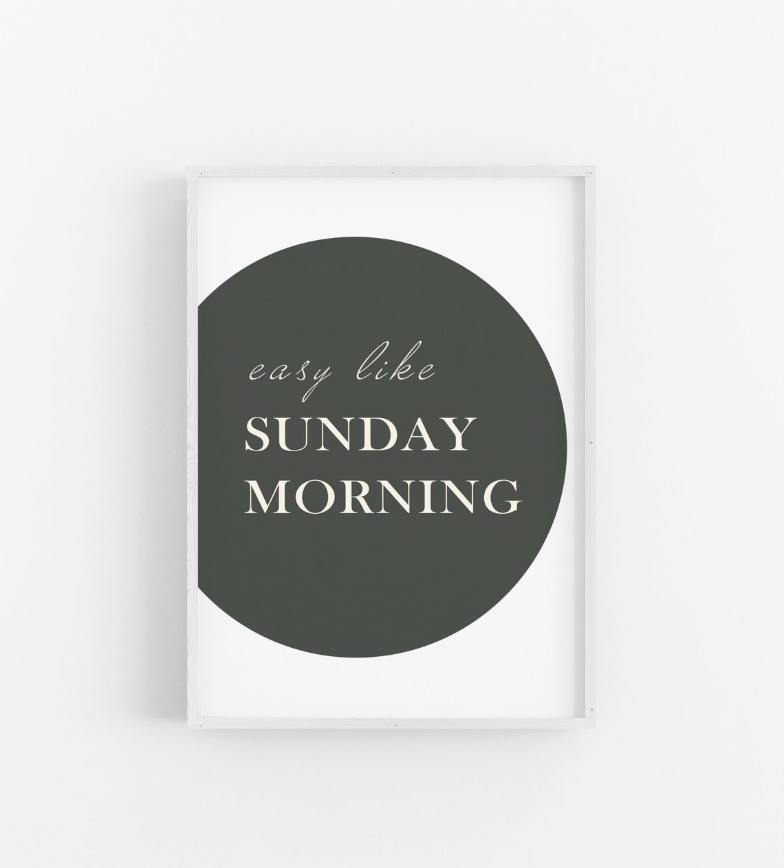 Easy Like Sunday Morning, Scandinavian Decor, Minimalism and Modern Art ...