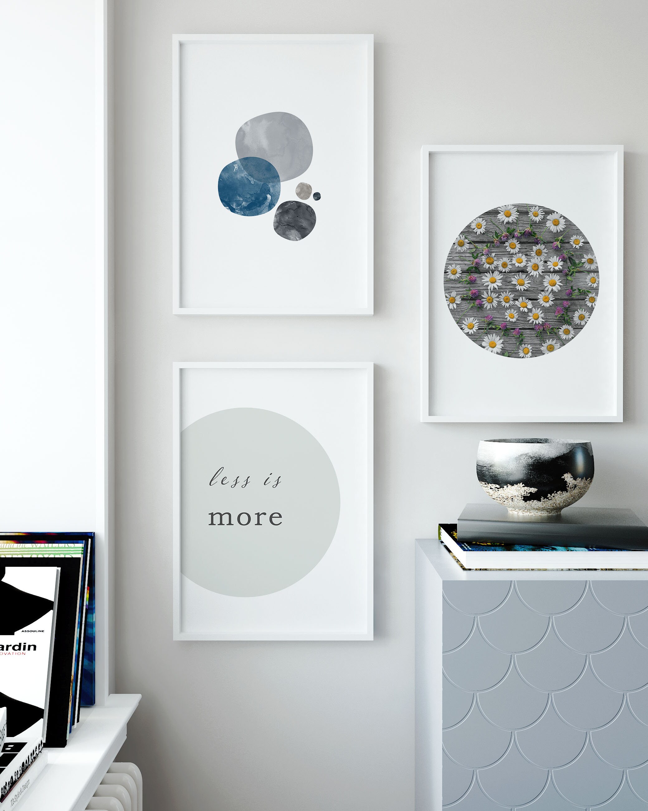 Less Is More Poster Less Is More Sign Modern Home Decor | Etsy