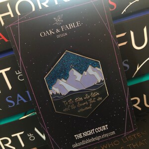 ACOTAR Enamel Pin A Court of Thorns and Roses ACOFAS A - Etsy