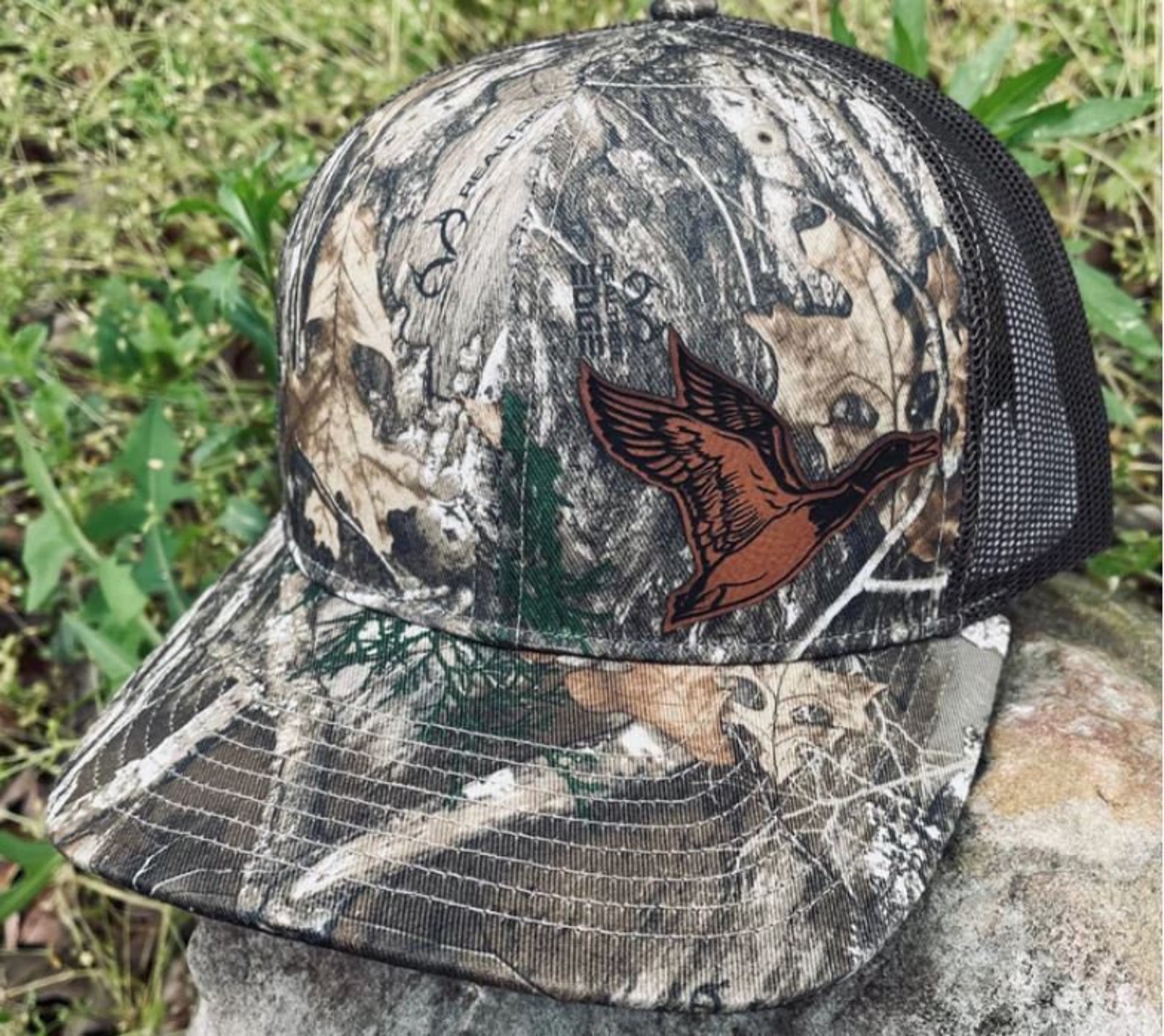 Duck Cut Out Leatherette Hat Patch With Adhesive Backing - Etsy