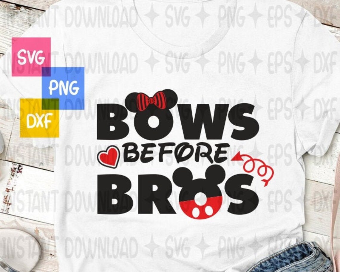 Bows Before Bros SVG / Cheer Bow SVG / Cheerleading Svg / - Etsy