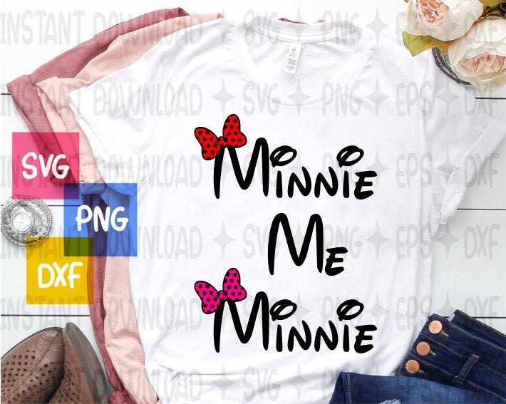 Minnie Me SVG / Minnie Mouse SVG / Layered Disney Minnie Mouse - Etsy UK