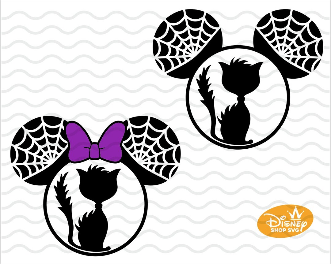Halloween Ears SVG / Nightmare Christmas Halloween / Ghost Mouse for ...