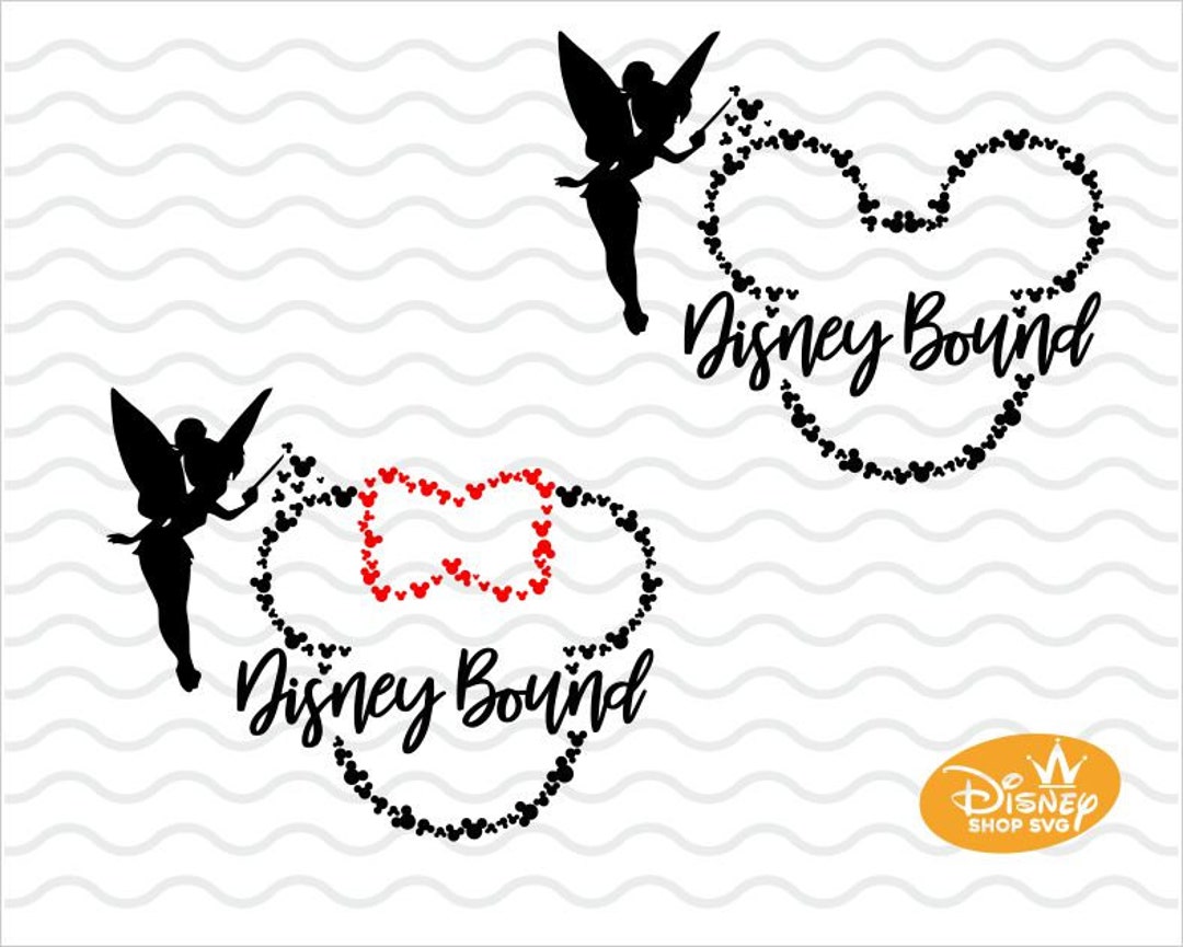 Bundle Svg Love Bound SVG / Tinkerbell SVG / Head Silhouette / Digital ...