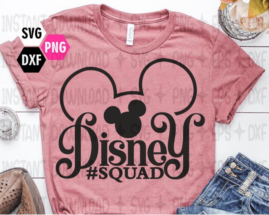 Squad SVG / Squad Goals SVG / Family Vacation Svg, Png, Dxf, Eps ...