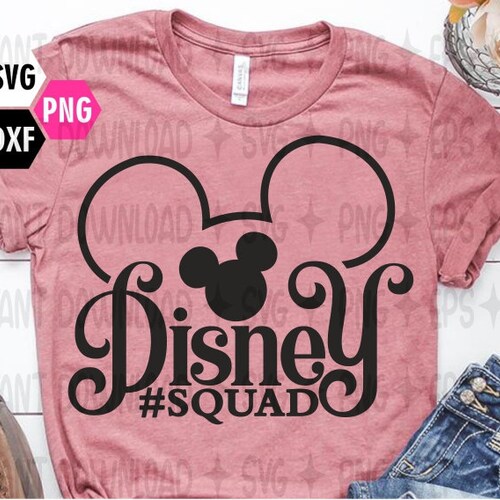 Squad SVG / Squad Goals SVG / Family Vacation Svg Png Dxf - Etsy