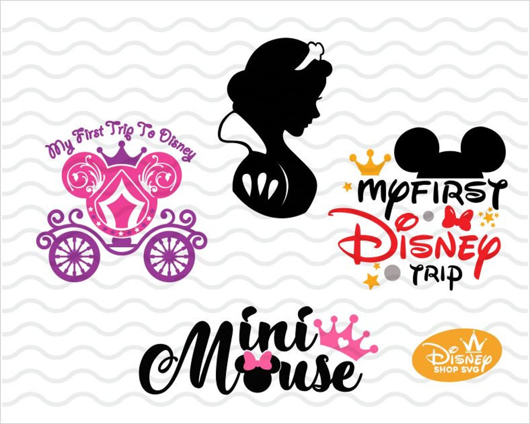 Bundle Princess Me SVG / Minnie Mouse SVG / Layered Mouse for Cricut ...
