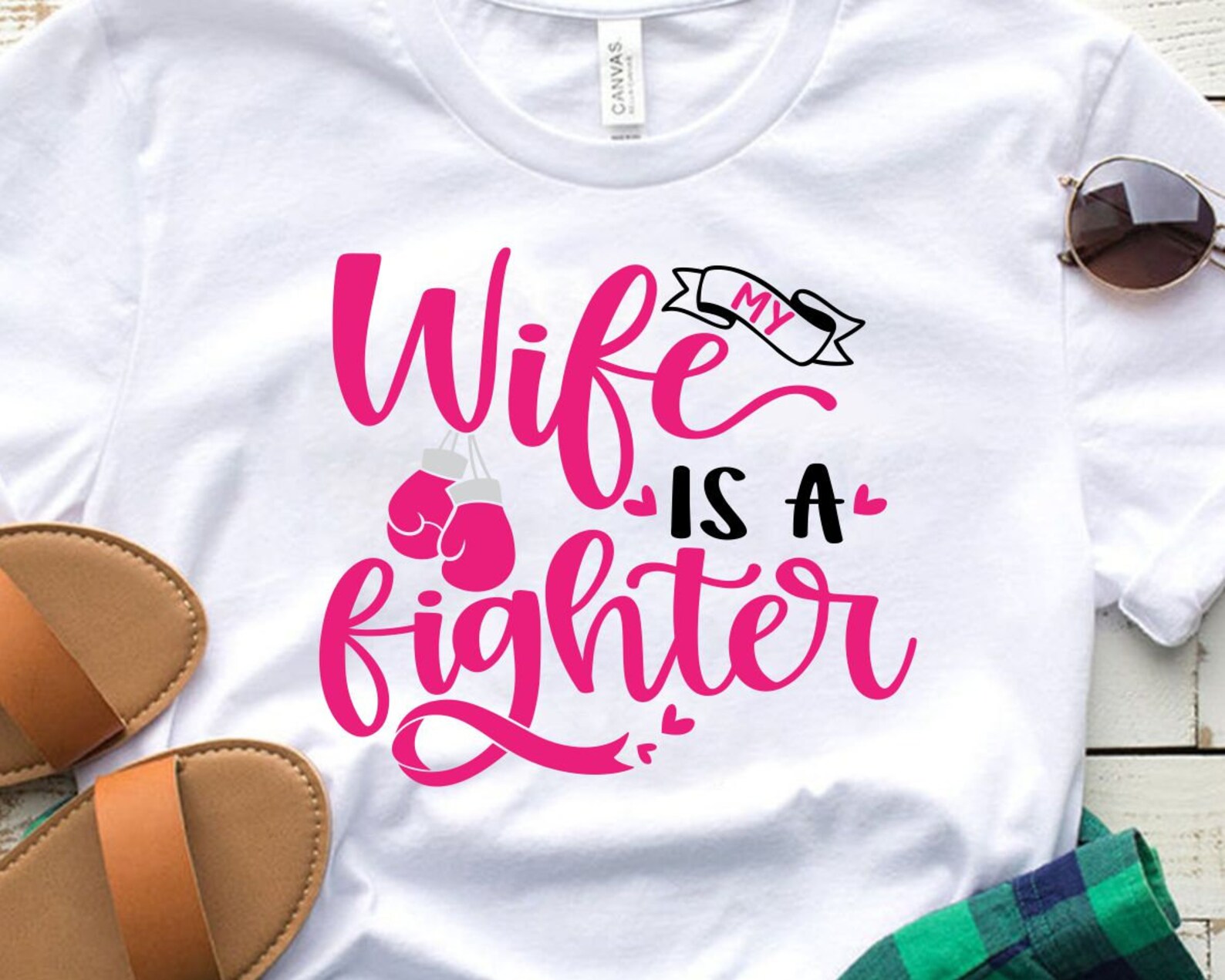 Cancer Fighter SVG Bundle Cancer Svg Pink Ribbon Svg Cancer - Etsy