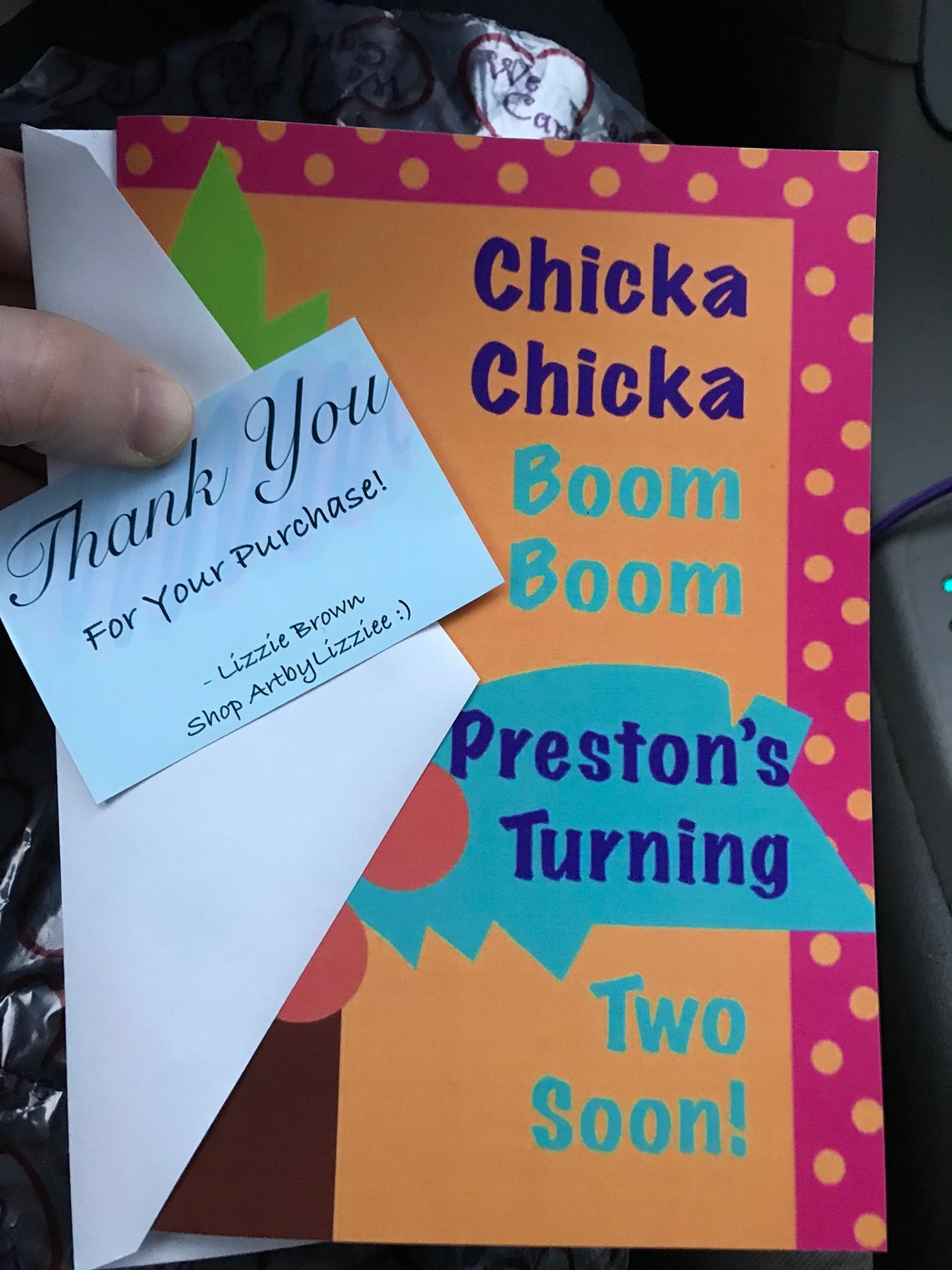 Customizable Chicka Chicka Boom Boom Birthday Card - Etsy