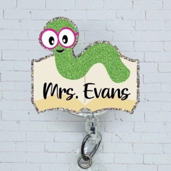 Book Badge Reel - Etsy