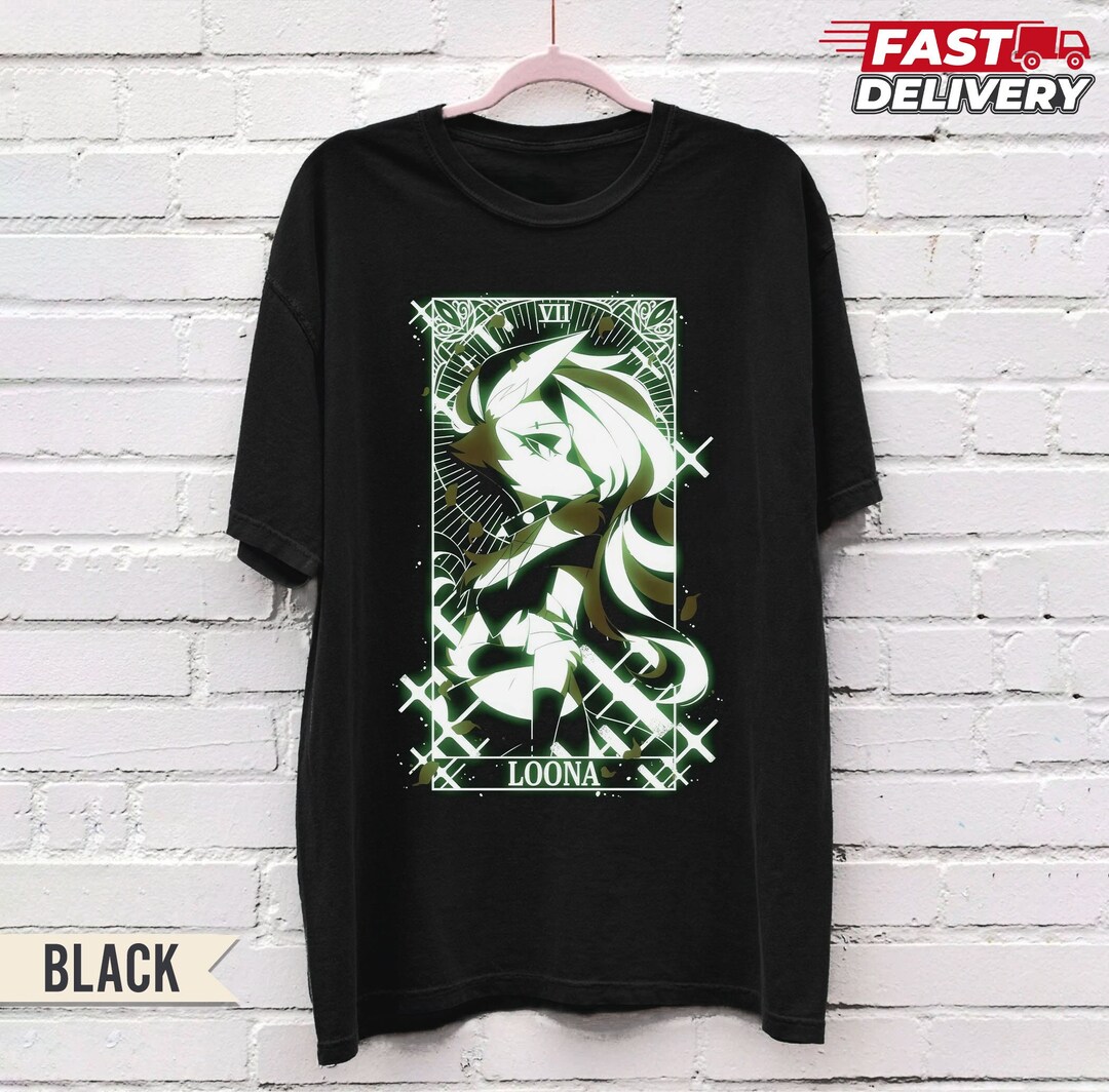 Demon Loona Shirt, Loona Sweatshirt, Loona Hoodie, Loona Helluva Boss ...