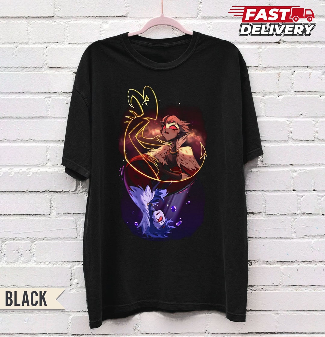 Blitzo X Stolas Shirt, Blitz Stolas Helluva Boss Shirt, Birthday Gift ...