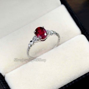 Ruby Ring - Etsy