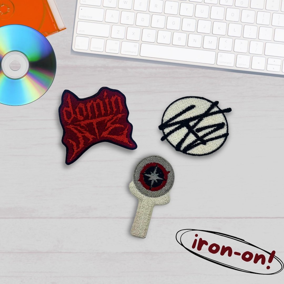 Stray Kids CHK CHK BOOM Inspired Embroidery Iron on Patch Set for ...