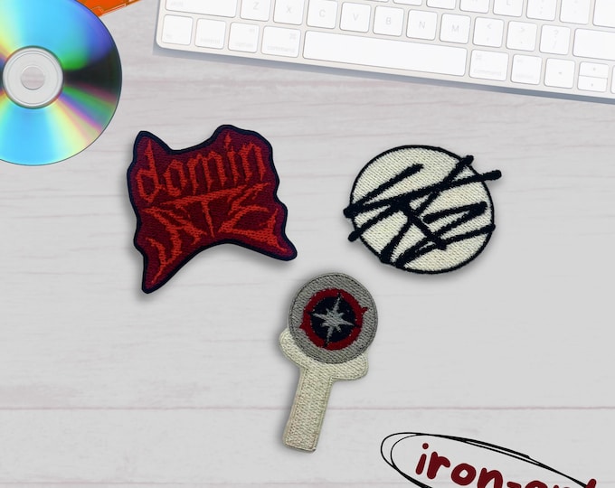 Stray Kids CHK CHK BOOM Inspired Embroidery Iron on Patch Set for ...