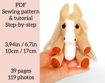 Plush Horse Pattern - Etsy