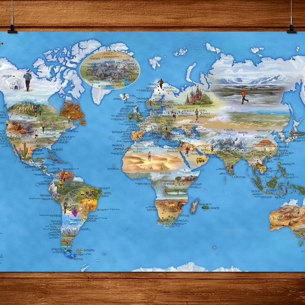 Wall Map of Running Race - Etsy