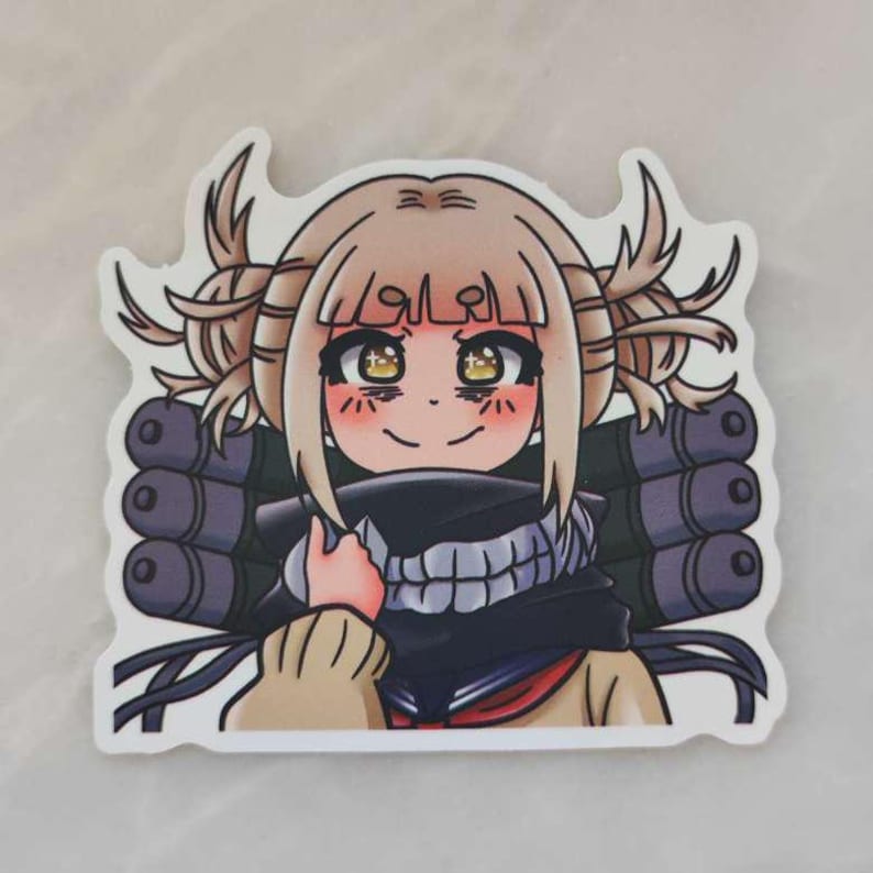Toga Himiko My Hero Academia Sticker Fan Made - Etsy
