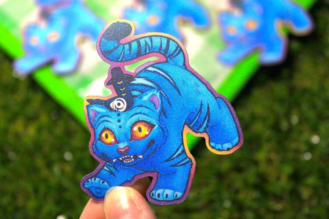 Derpy Tiger KDH Kpop Movie 2.5in Laminated Vinyl Sticker - Etsy