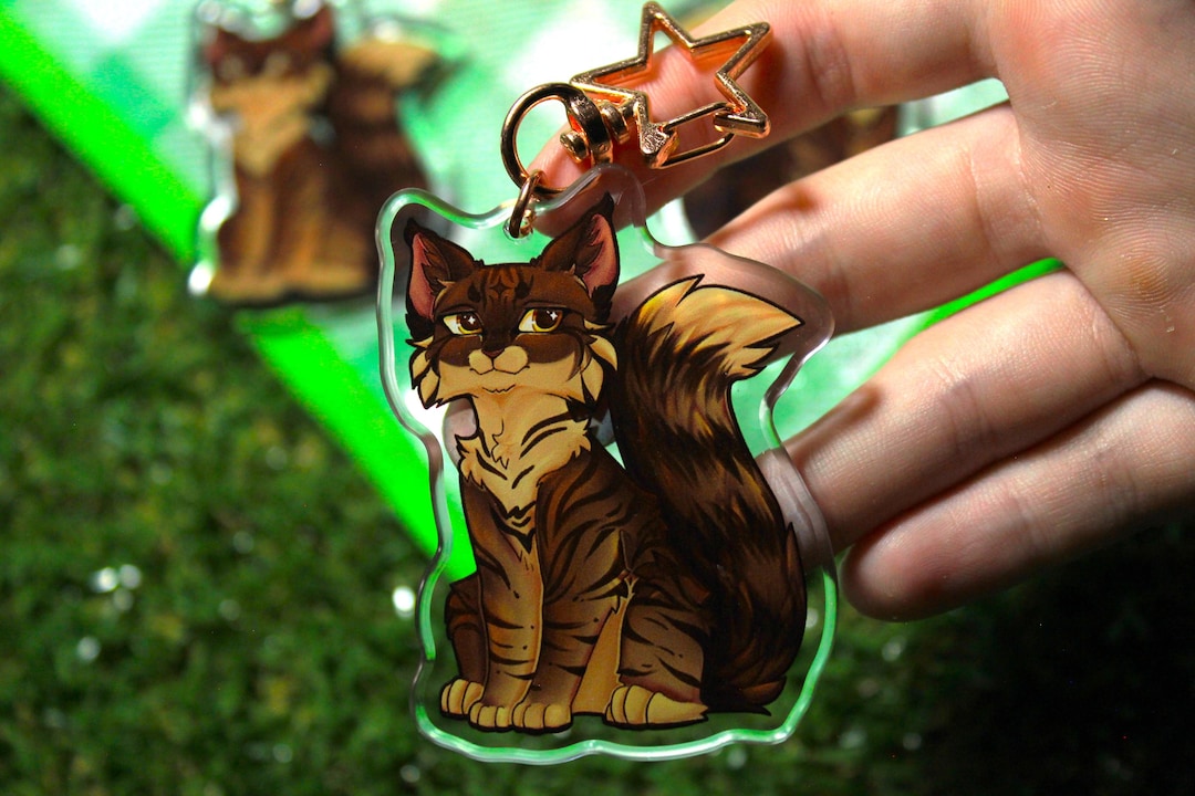 Bramblestar Warrior Cats 2.5in Double Sided Acrylic Keychain - Etsy