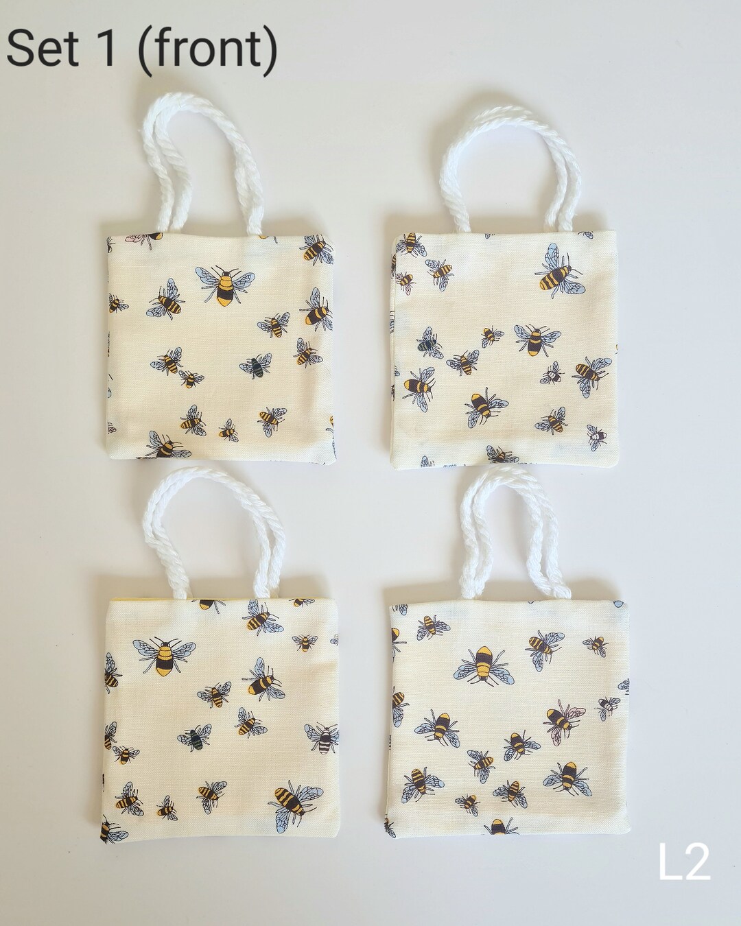 Mini Gift Bags - Set of 4 - Etsy UK
