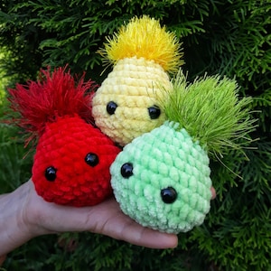 Barnacles - Handmade Crochet Plush Soft Toy Barnacle Colorful Plush ...