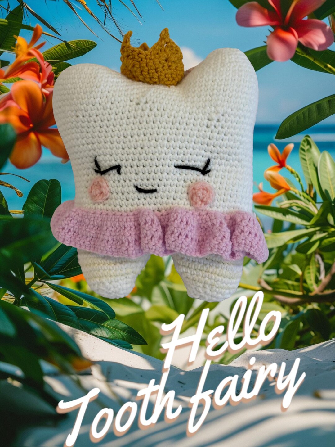 Cute Tooth Fairy Pillow for Girls, Magical Loss of Teeth Experience ...