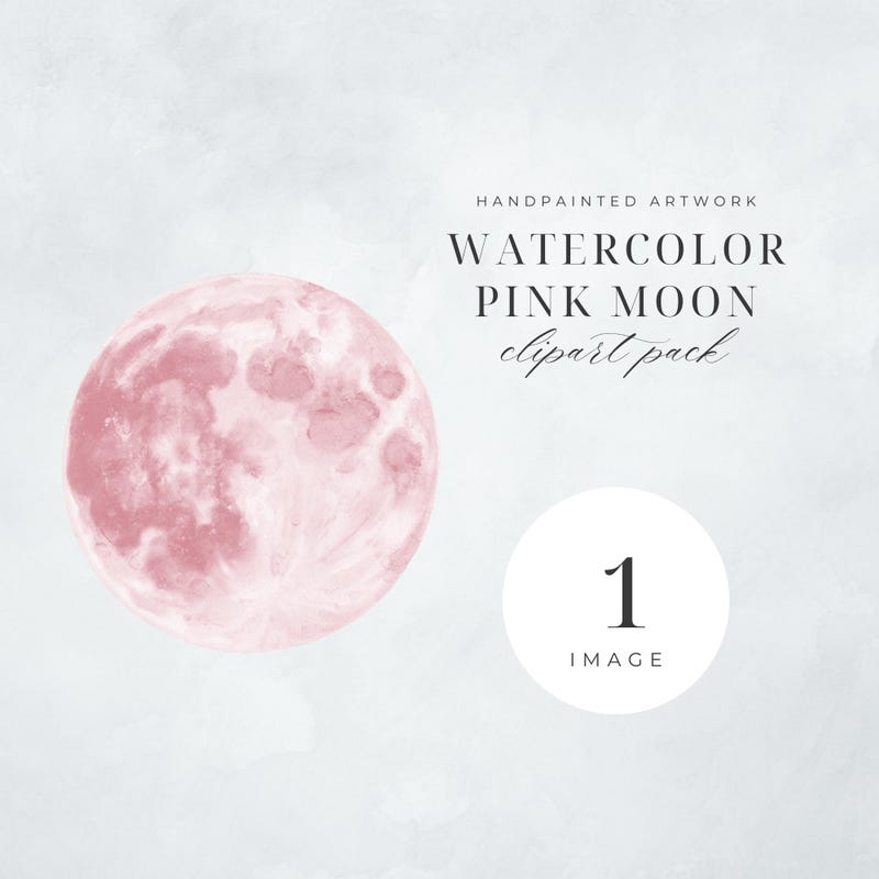 Pink Moon - Etsy